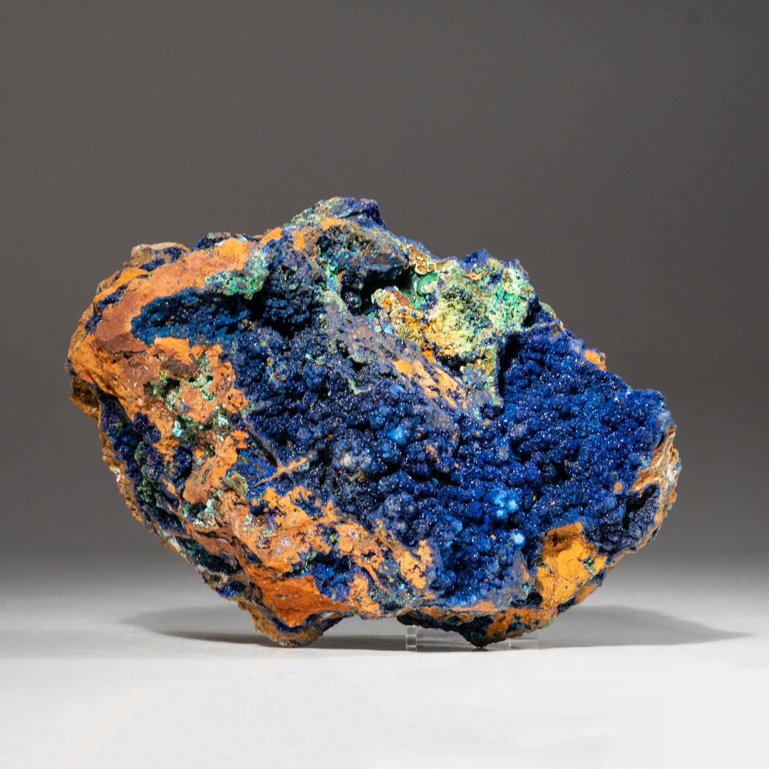 Azurite on Malachite from Liufengshan Mine, Guichi, Chizhou, Anhui ...