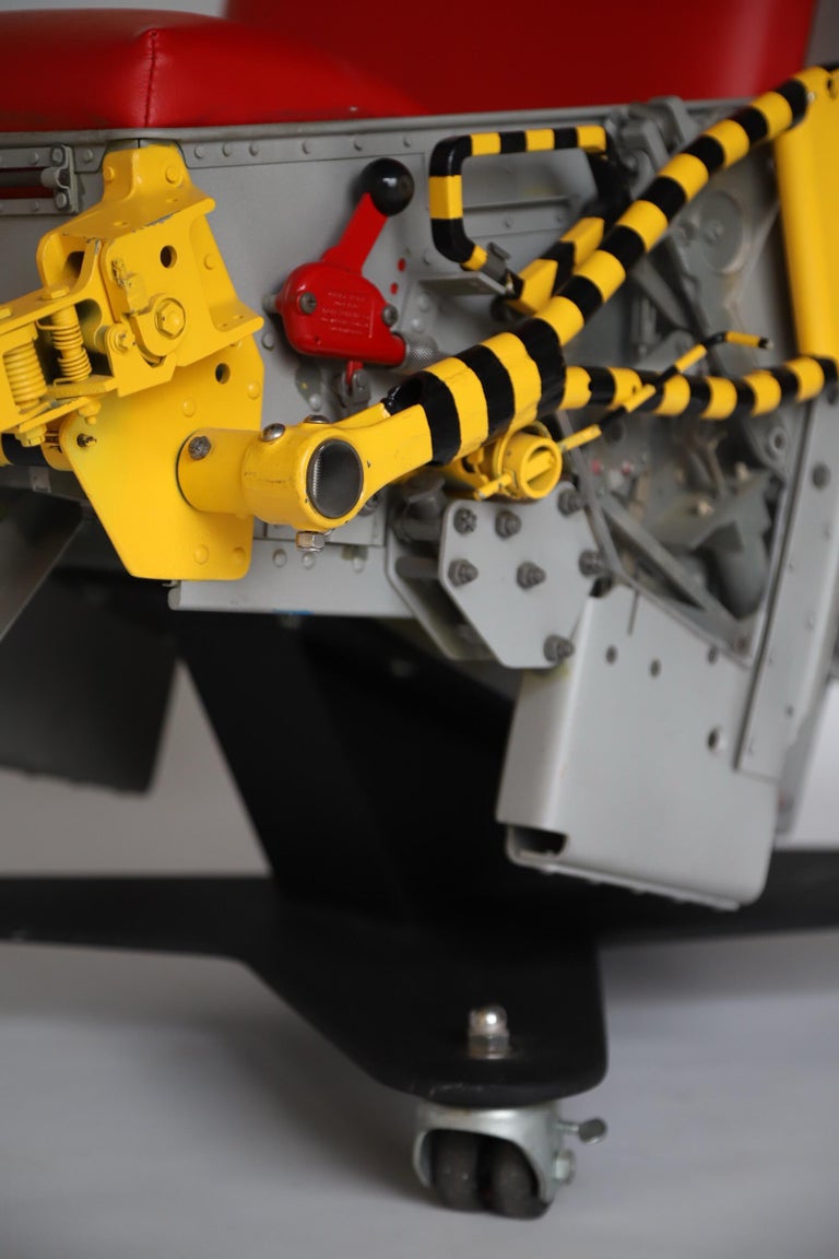 B-52 Bomber Ejection Seat Lounge Office Chair For Sale at 1stdibs