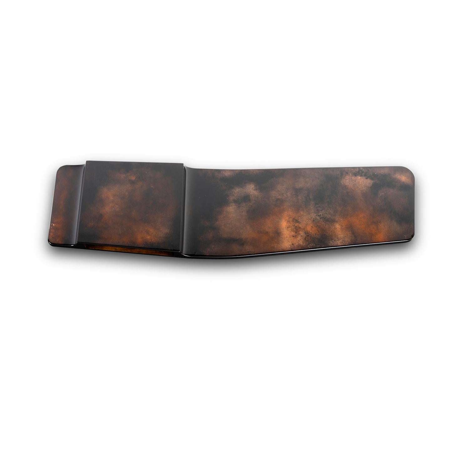 Messier 77 Layered Gold Leaf and Resin Lacquered Console Table For Sale ...