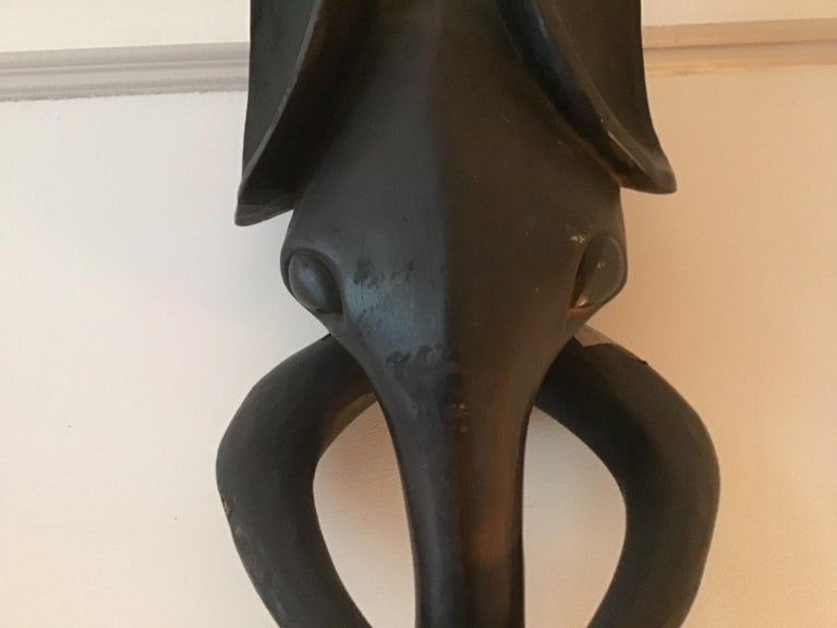 Babanki Elephant Mask Cameroon For Sale at 1stDibs