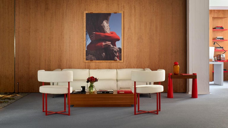 Baby E Side Table in Mahogany Classic Veneer For Sale at 1stDibs