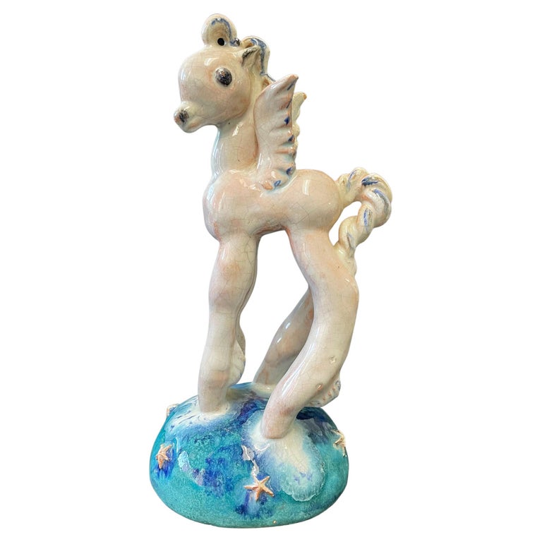 "Baby Pegasus Atop the Globe," Extraordinary Art Deco Sculpture ...