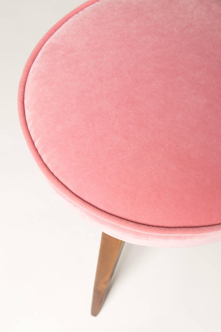 Baby Pink Stool, 1960s at 1stDibs