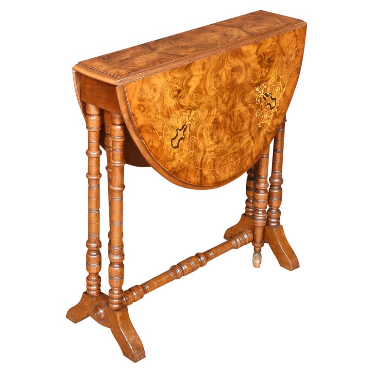 Baby Walnut Sutherland Table For Sale at 1stDibs | sutherland table for ...