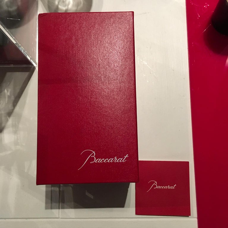 Baccarat Clear Crystal Numbered Edition Philippe Starck Design Harcourt ...