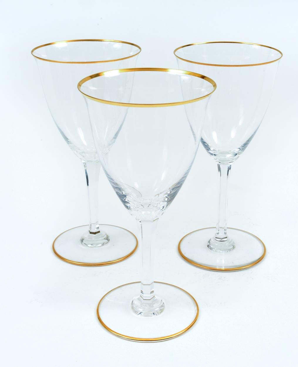 Baccarat Crystal Barware / Tableware Wine Service / 14 People at 1stDibs