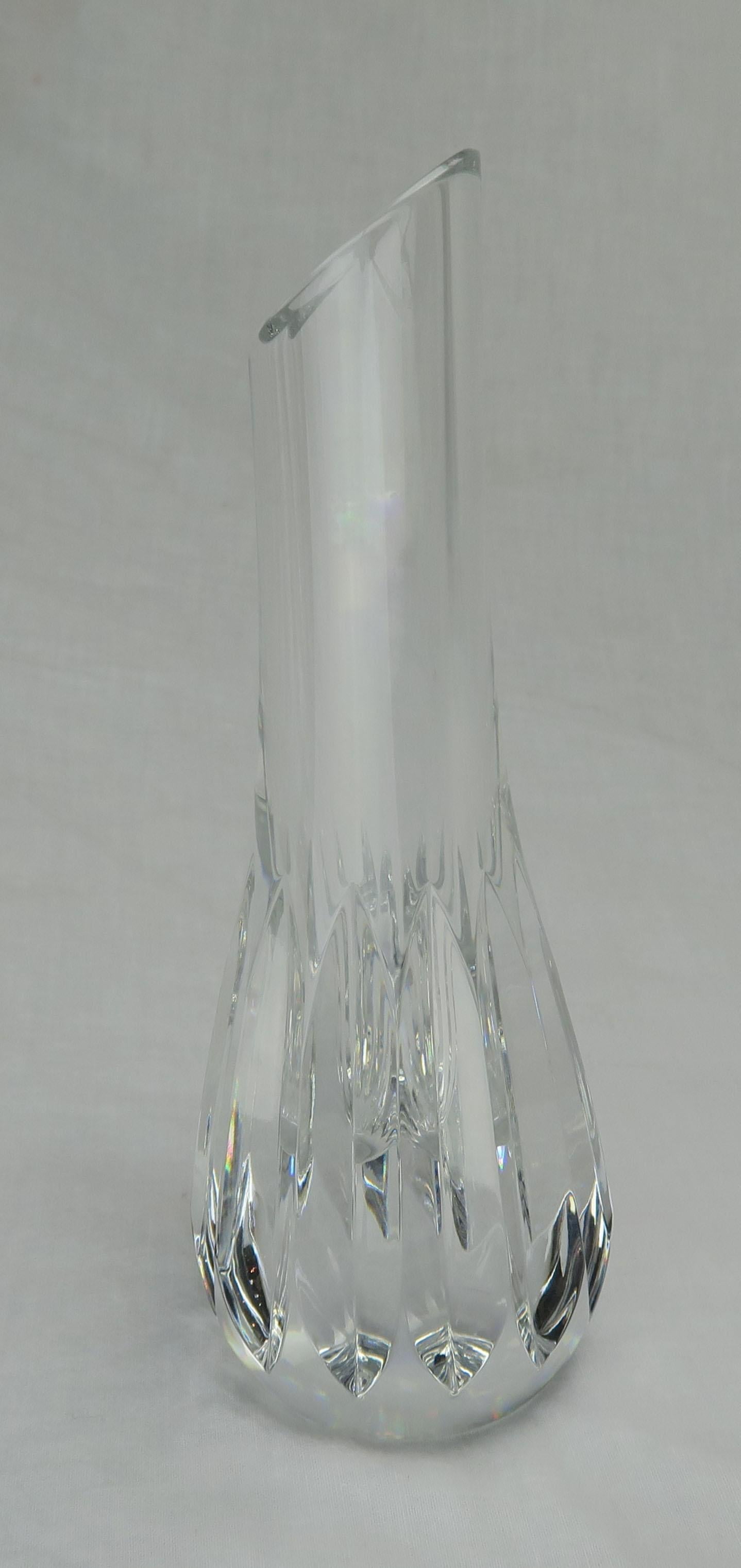 Baccarat Crystal Bud Vase at 1stDibs