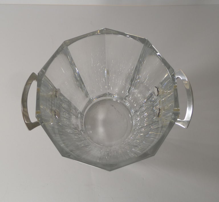 Baccarat Crystal Champagne Bucket / Wine Cooler, "Maxim" at 1stDibs