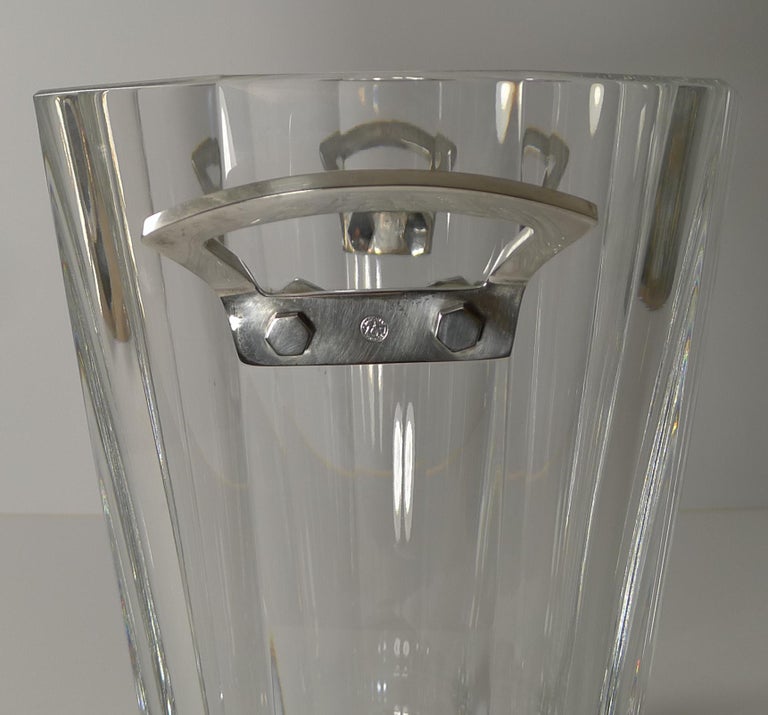 Baccarat Crystal Champagne Bucket / Wine Cooler, "Maxim" at 1stDibs