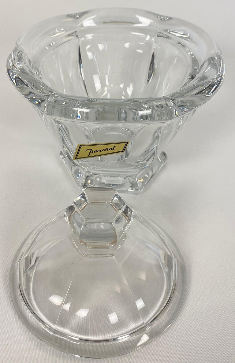 Baccarat Crystal Lidded Candy Dish or Crystal Mustard Bowl For Sale at ...