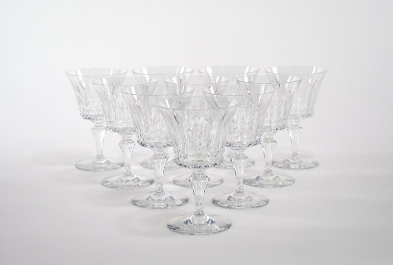 Baccarat Crystal Tableware Barware Service 12 People For Sale At