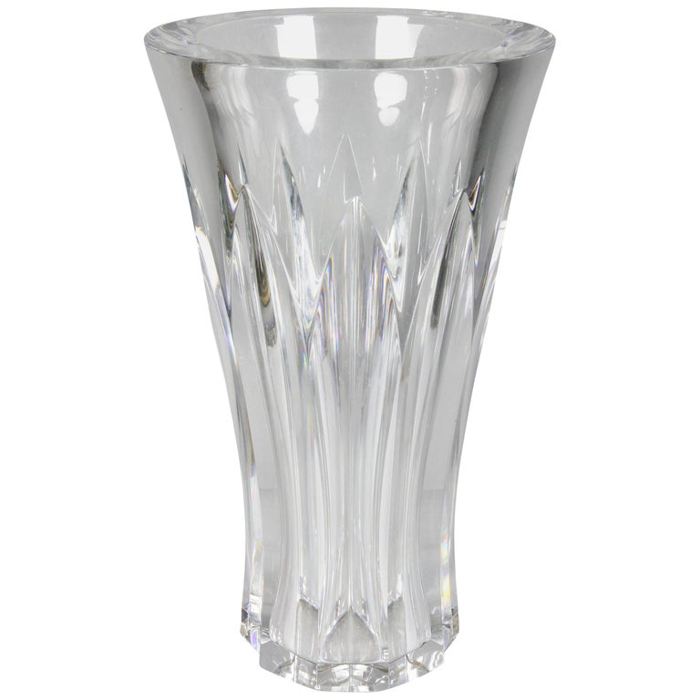 Baccarat Crystal Vase at 1stDibs