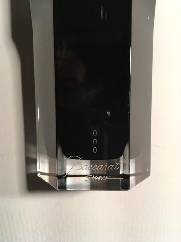 Baccarat First Numbered of Limited Edition Black Crystal by Stark Glass ...