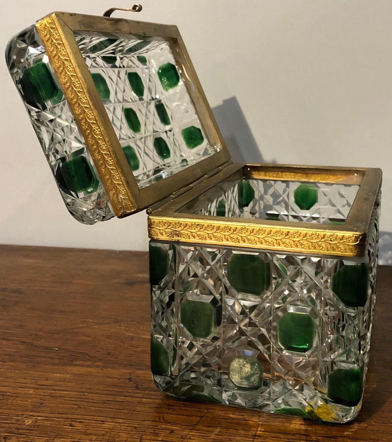 Baccarat Glass Box at 1stDibs