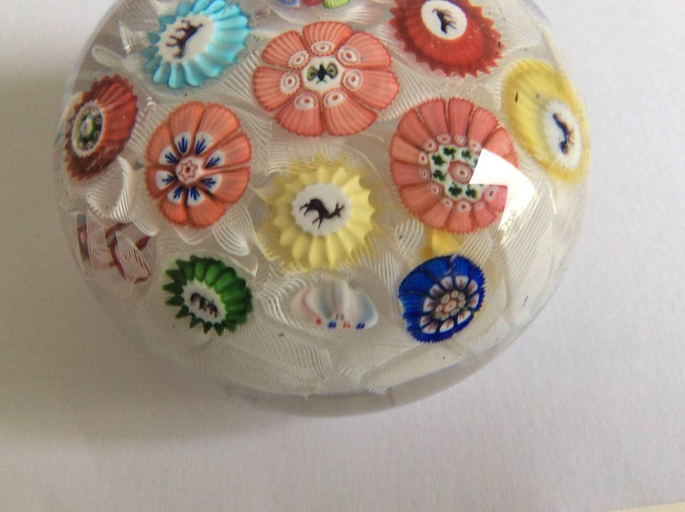 Baccarat Glass Paperweight For Sale at 1stDibs