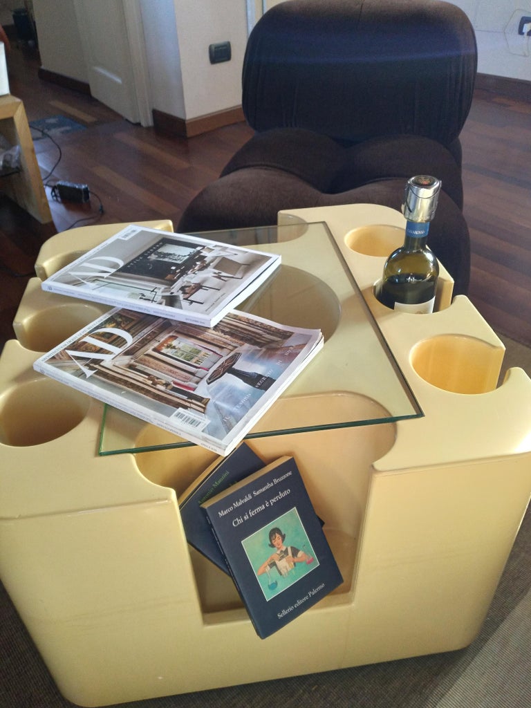 Bacco Bar Coffee Table by Sergio Mazza from Kartell 1966s For Sale at ...