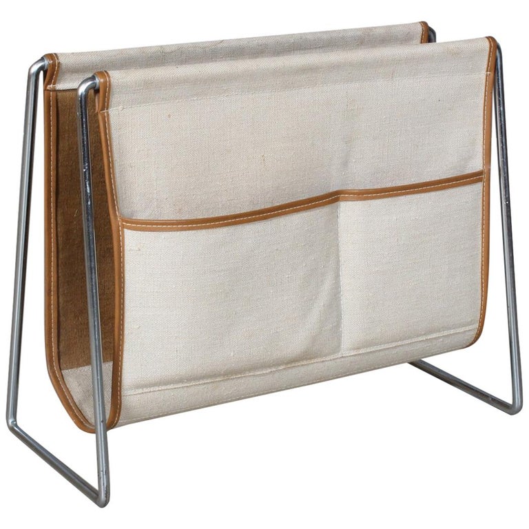 "Bachelor" Magazine Rack by Verner Panton for Fritz Hansen, Denmark ...