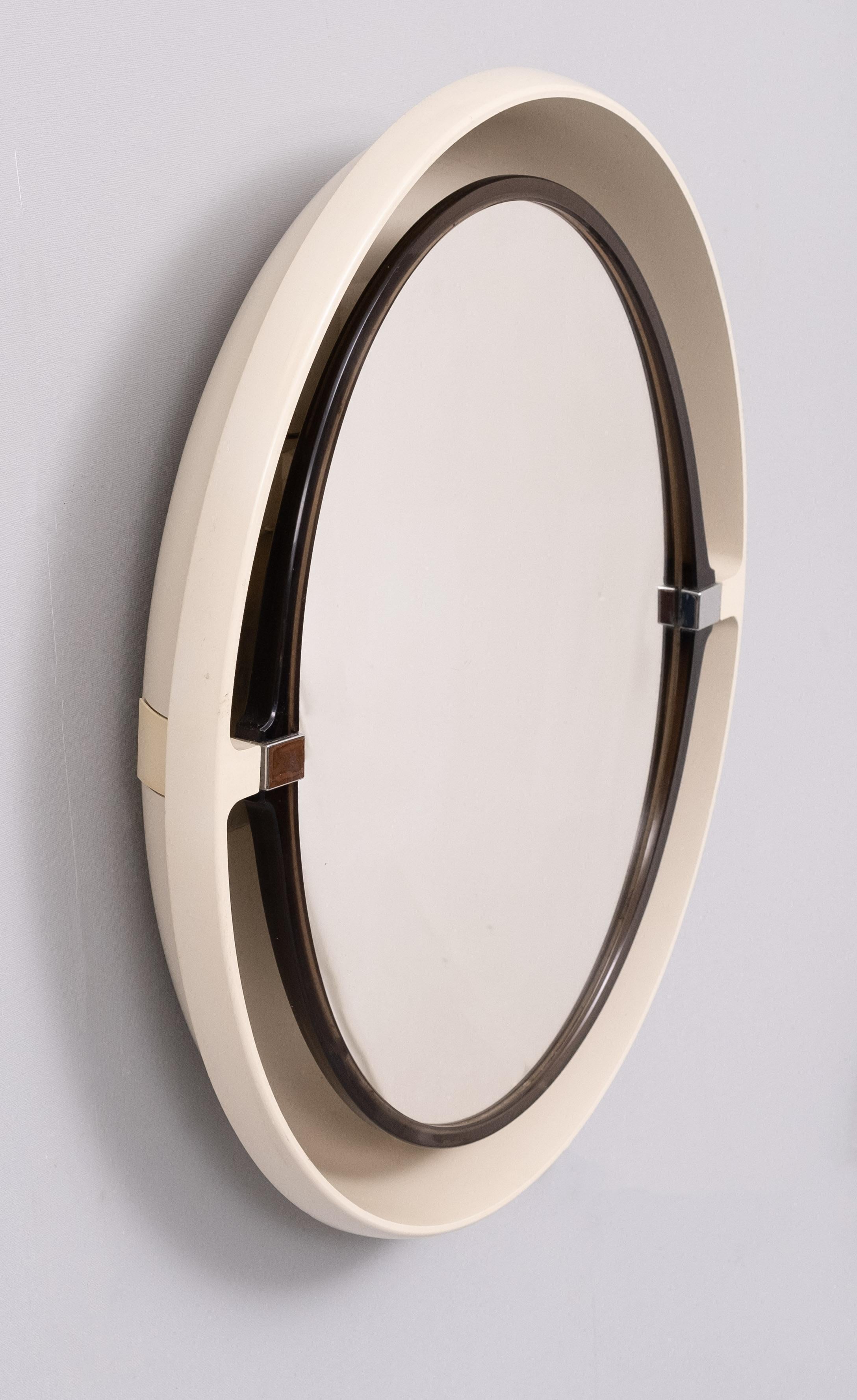Back Lid Allibert Tilting Mirror 1970s France For Sale at 1stDibs