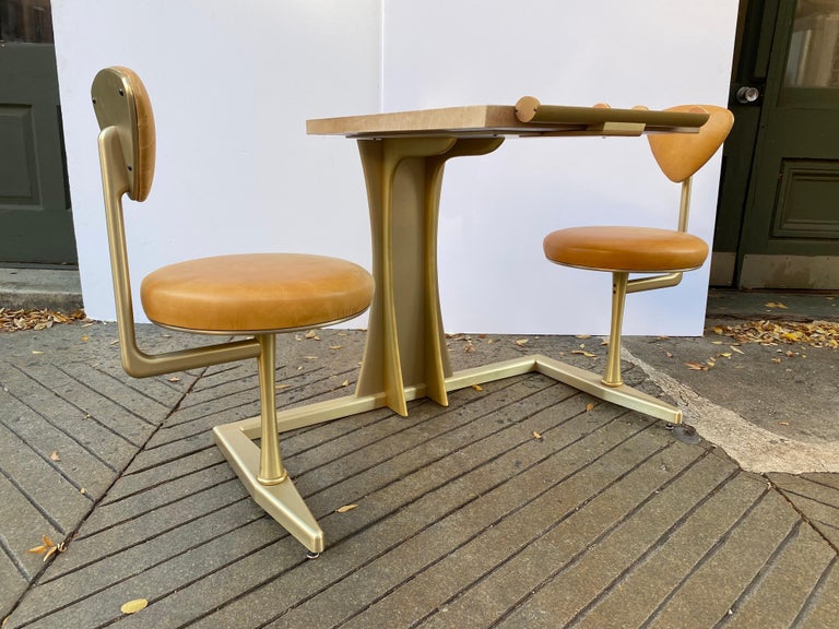 Backgammon Table and Chairs at 1stDibs | backgammon table and chairs