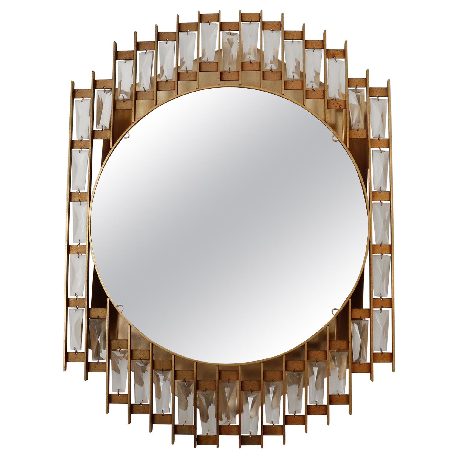 Backlit Mirror, 1960s at 1stDibs