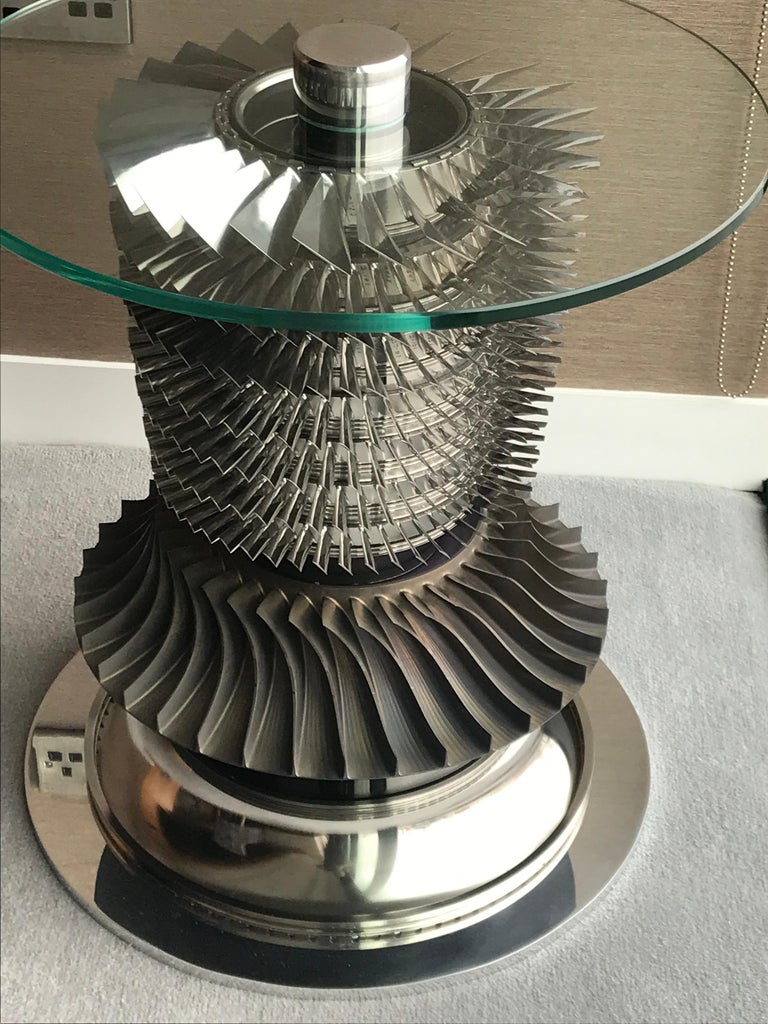 BAe Jet Engine Centre Table For Sale at 1stdibs