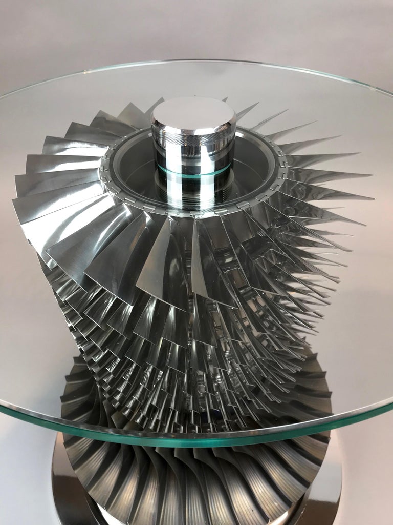 BAe Jet Engine Centre Table For Sale at 1stdibs