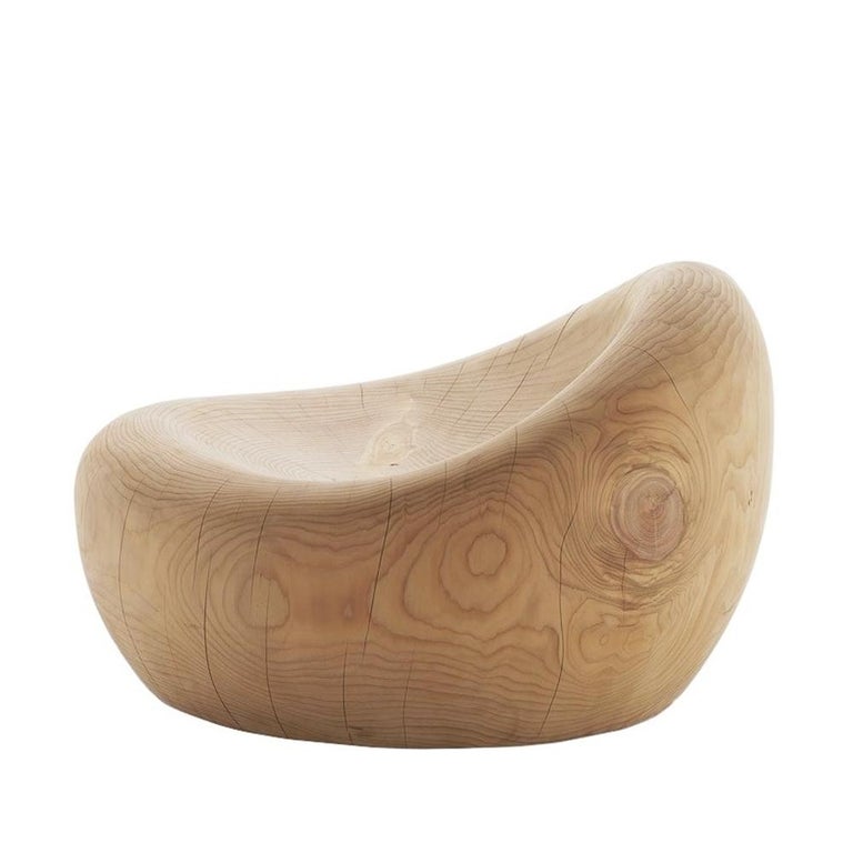 Bahamas Cedar Armchair in Natural Solid Cedar For Sale at 1stDibs ...