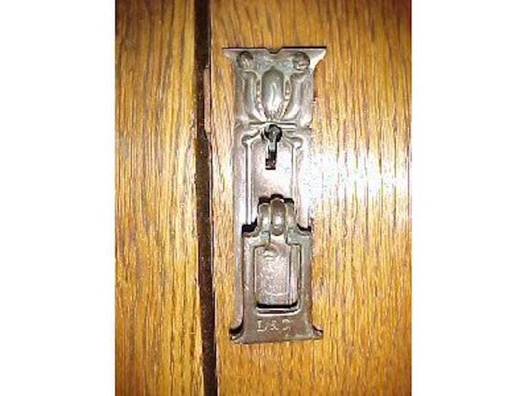 Baillie Scott Style of, Arts and Crafts Oak Armoire Wardrobe with ...