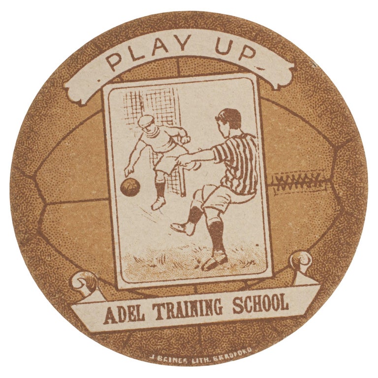 Baines Football Trade Card, Adel Training School, Play Up For Sale at ...
