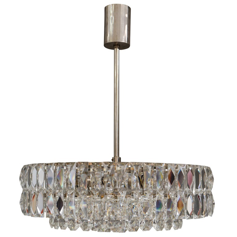 Lustre en cristal Bakalowits:: circa 1960s - En vente sur 1stDibs