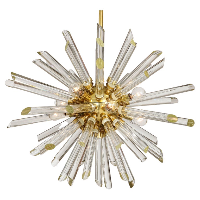 Bakalowits Style Crystal Sputnik Chandelier, 1 of 2 For Sale at 1stDibs