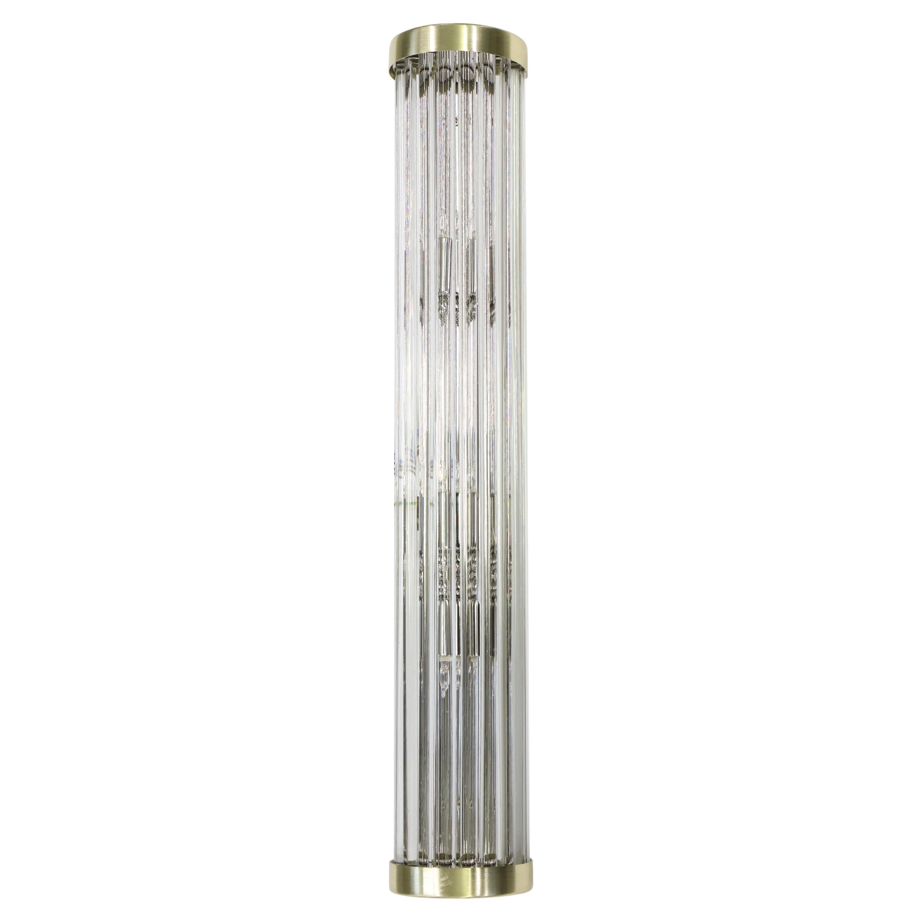 Bakalowits Wall Light with Long Glass Rods, Made in Vienna, Austria ...