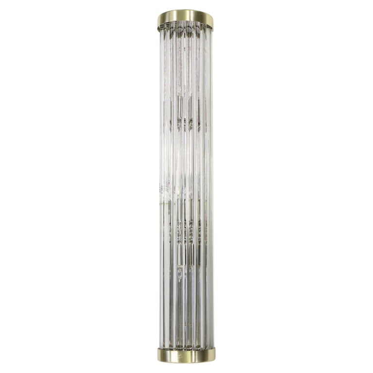 Bakalowits Wall Light with Long Glass Rods, Made in Vienna, Austria ...