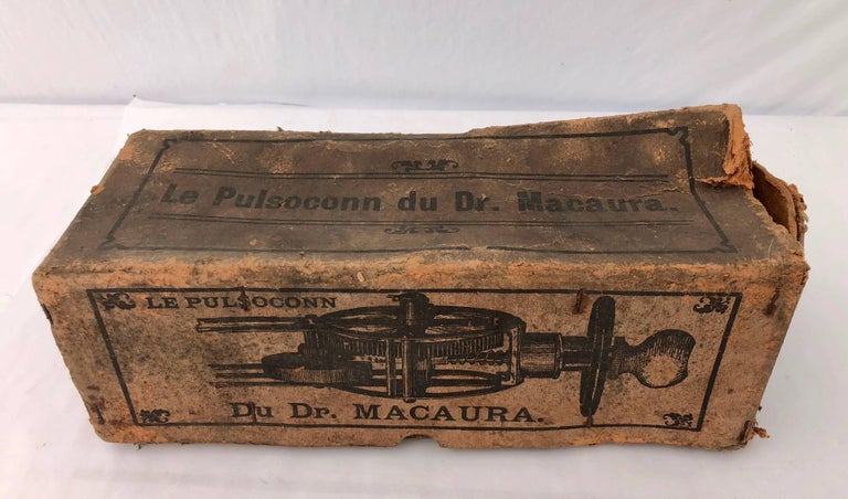 Bakelite and Metal Mechanical Massager, Dr Macaura's Pulsocon, with Original Box at 1stDibs