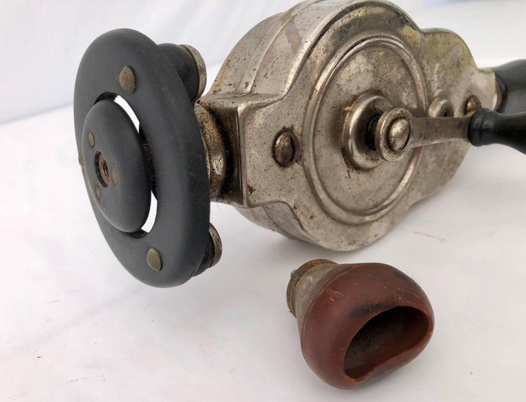 Bakelite and Metal Mechanical Massager, Dr Macaura's Pulsocon, with ...