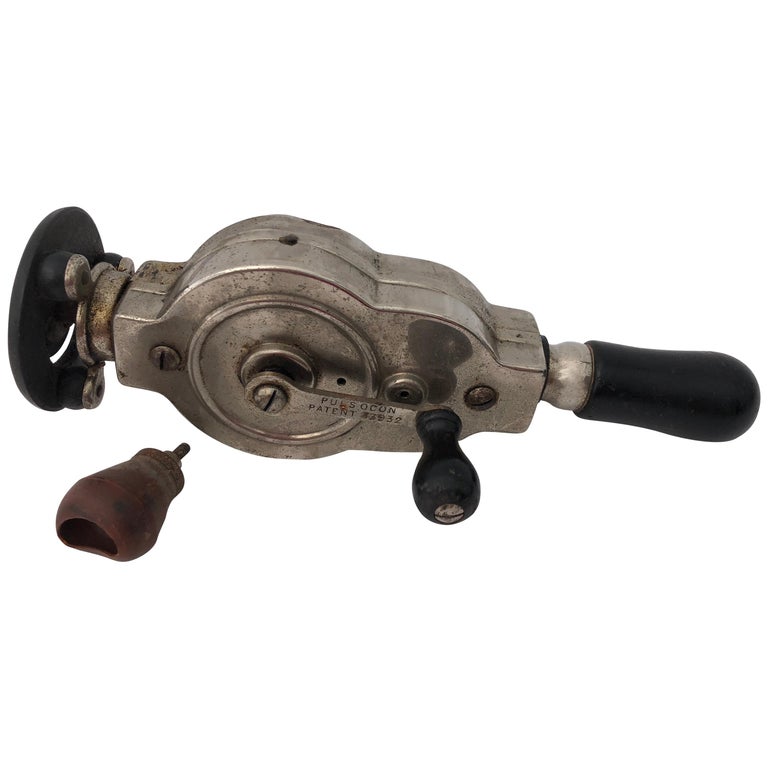 Bakelite and Metal Mechanical Massager, Dr Macaura's Pulsocon, with ...