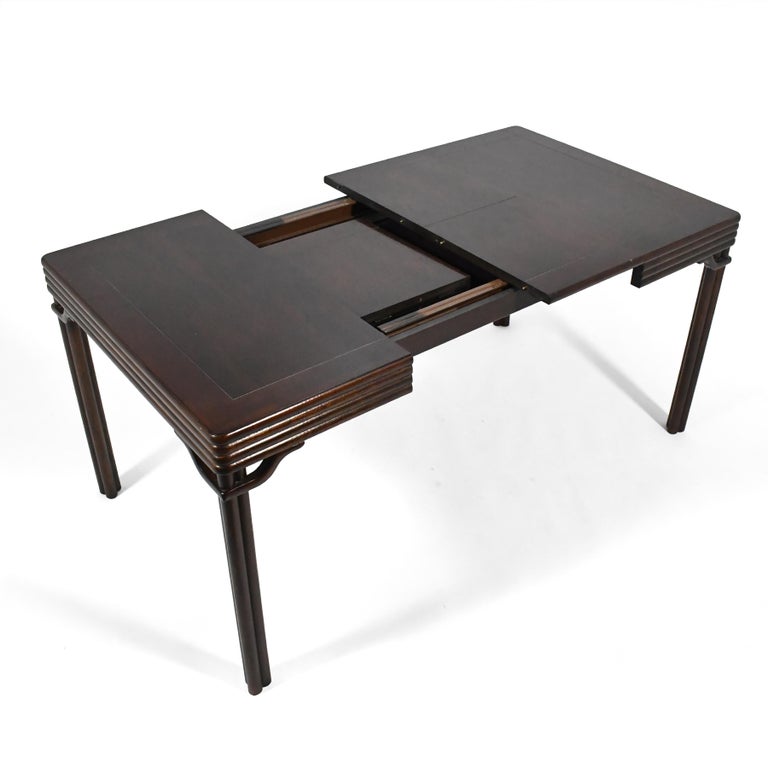 Baker Expanding Game Table For Sale at 1stDibs