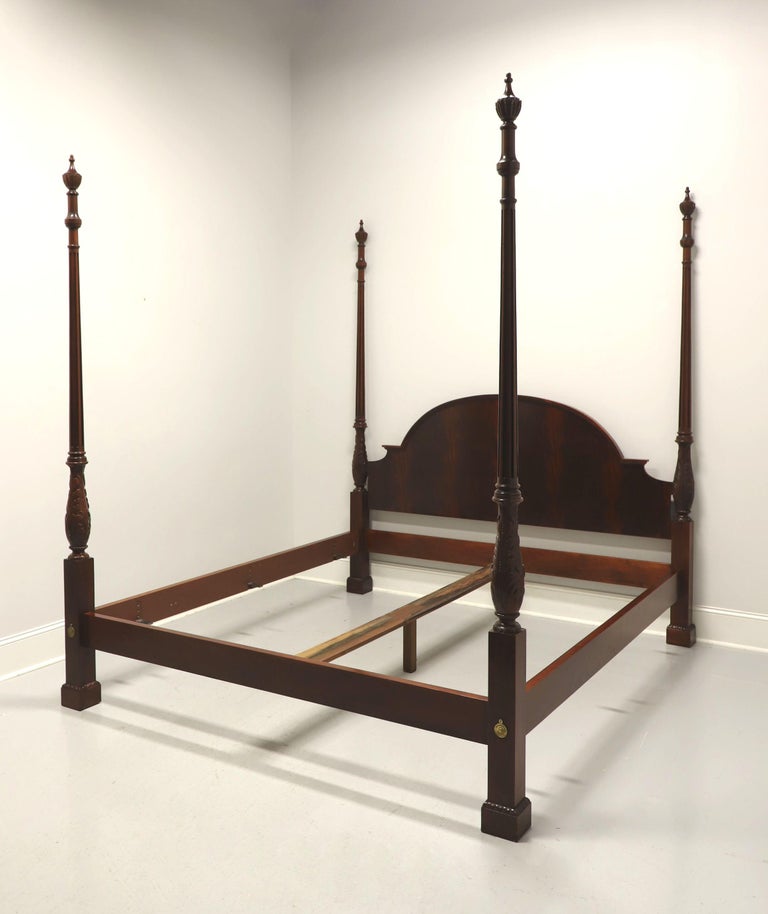 BAKER Flame Mahogany Georgian Style California King Size Four Poster ...