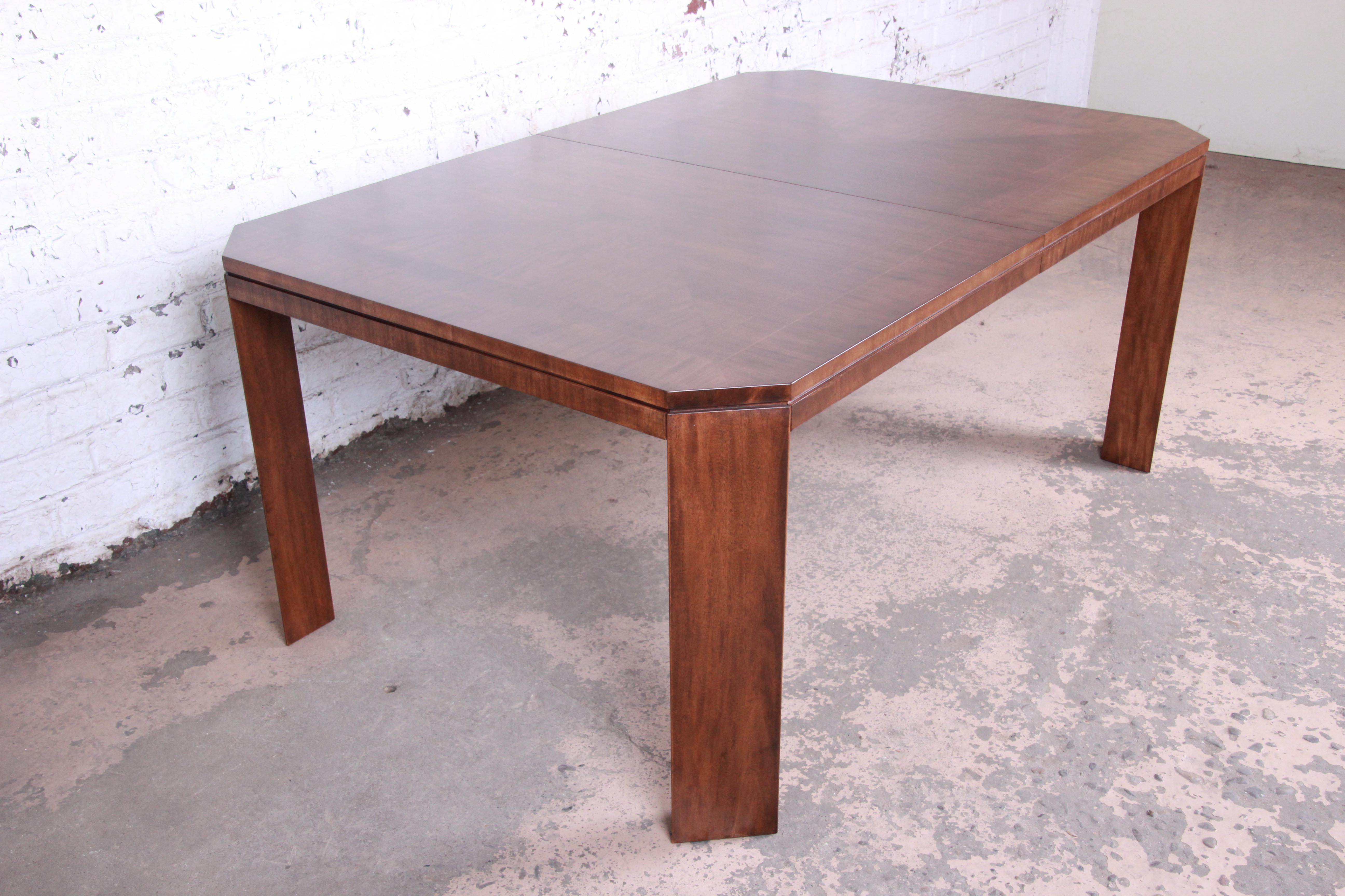 Charles Pfister for Baker Furniture Art Deco Primavera Extension Dining ...