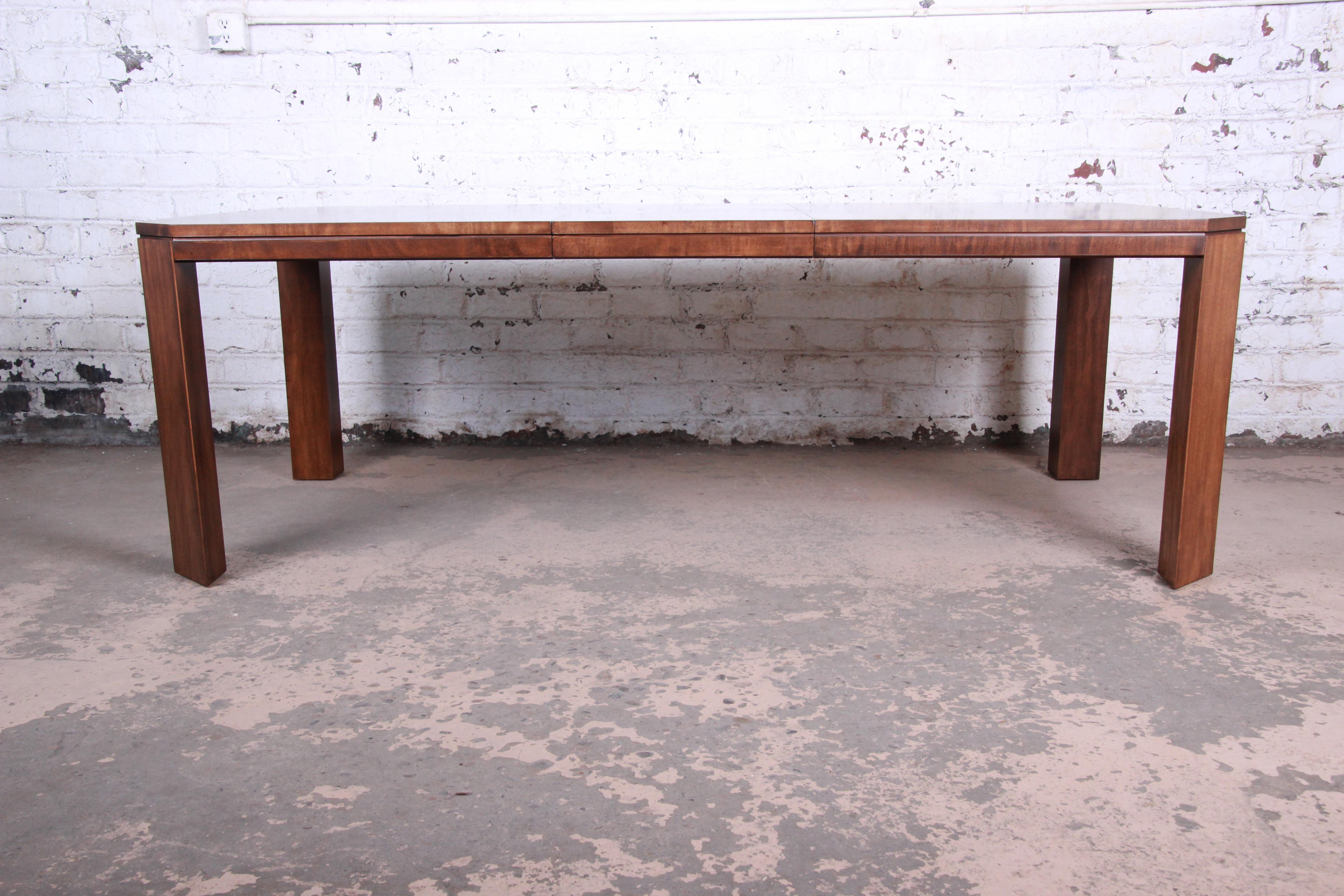 Charles Pfister for Baker Furniture Art Deco Primavera Extension Dining ...