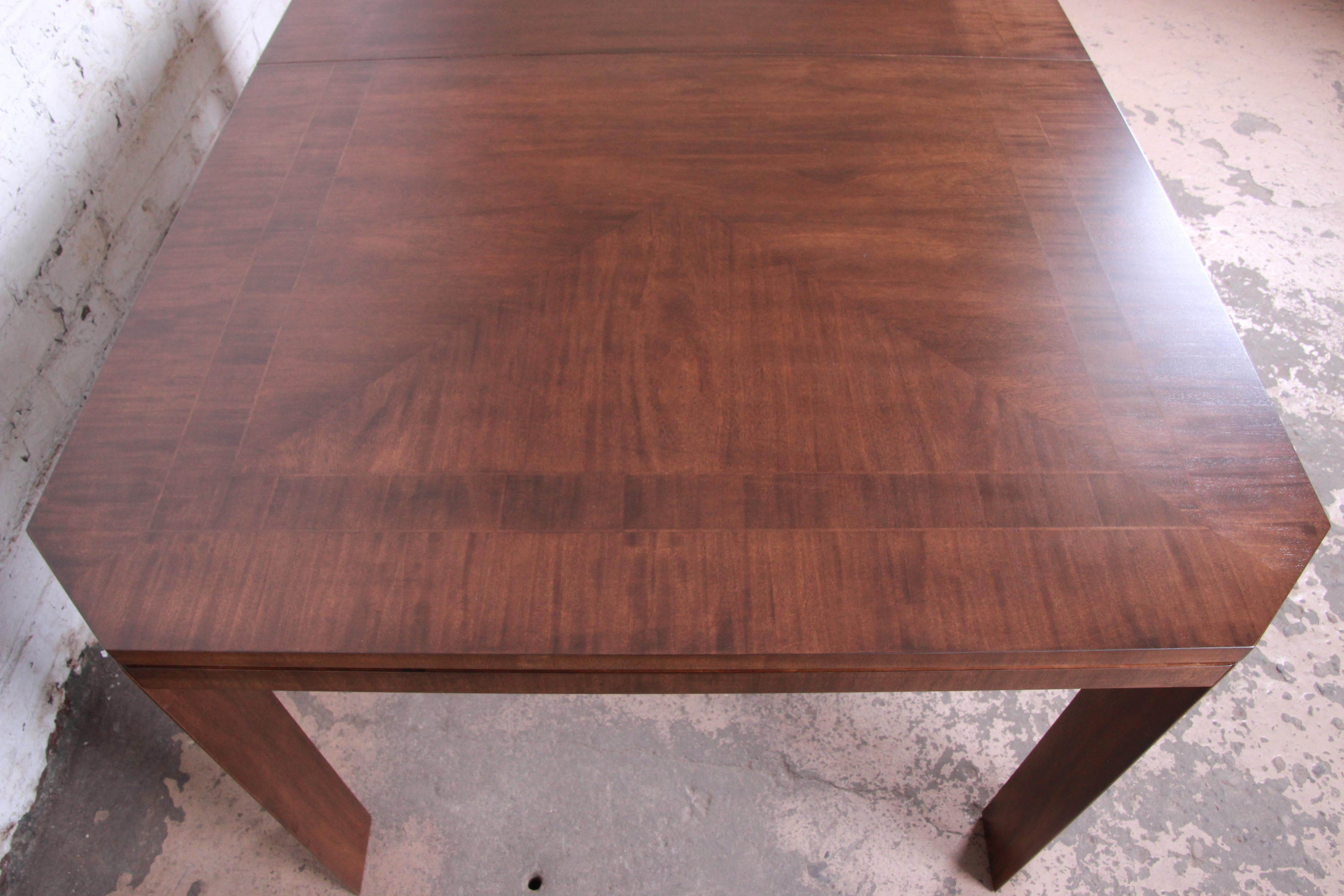 Charles Pfister for Baker Furniture Art Deco Primavera Extension Dining ...