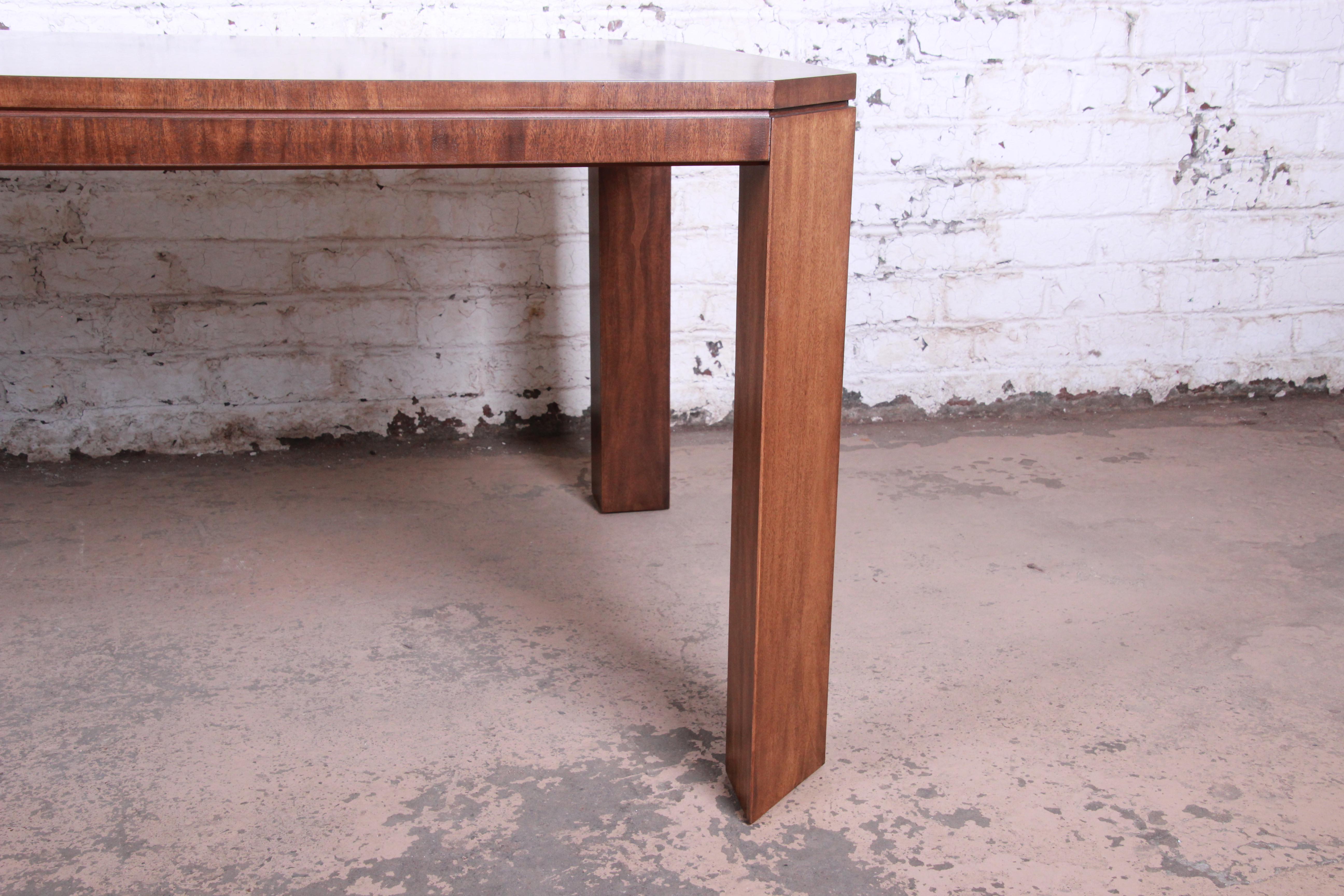 Charles Pfister for Baker Furniture Art Deco Primavera Extension Dining ...