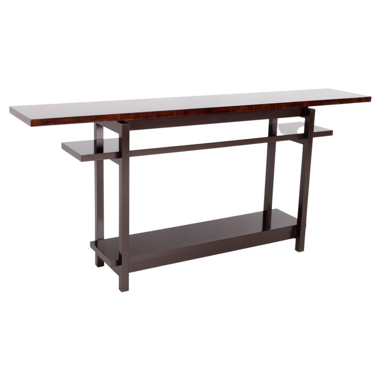 Baker Furniture Contemporary Console Table For Sale at 1stDibs