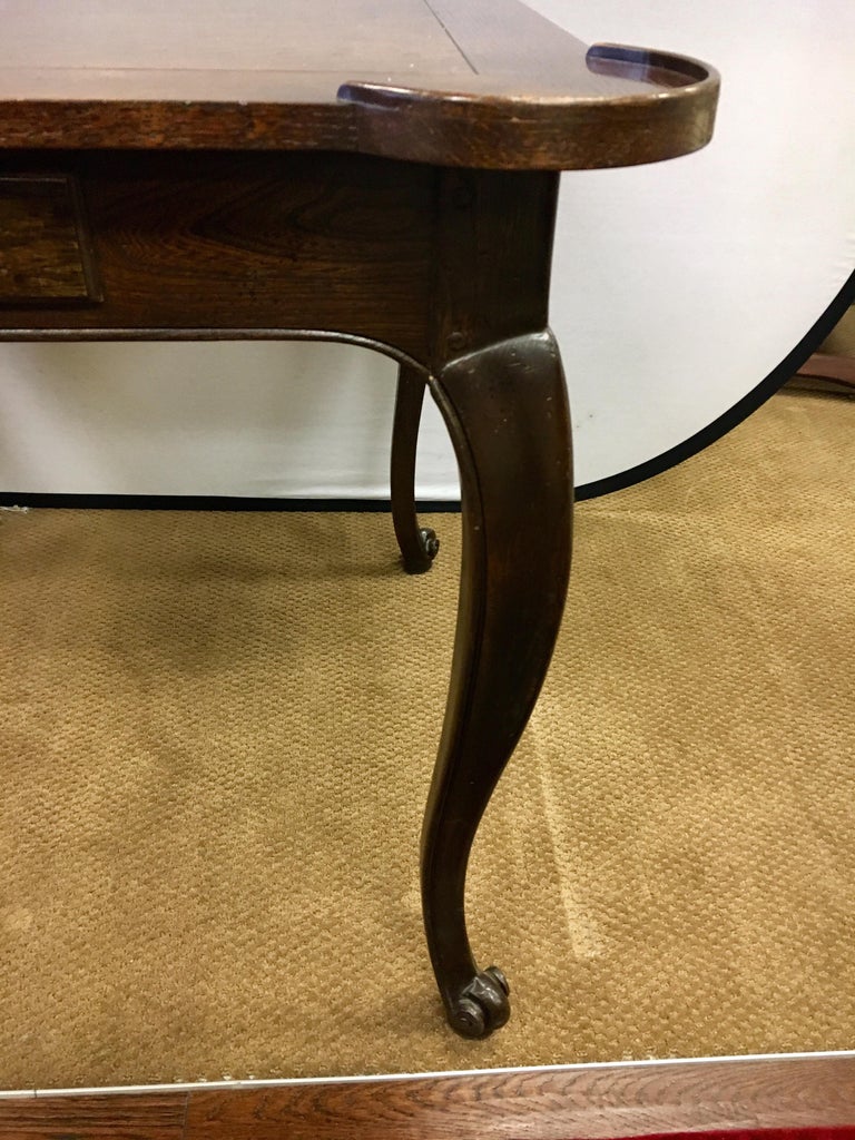 Baker Furniture Dark Walnut Game Table at 1stDibs
