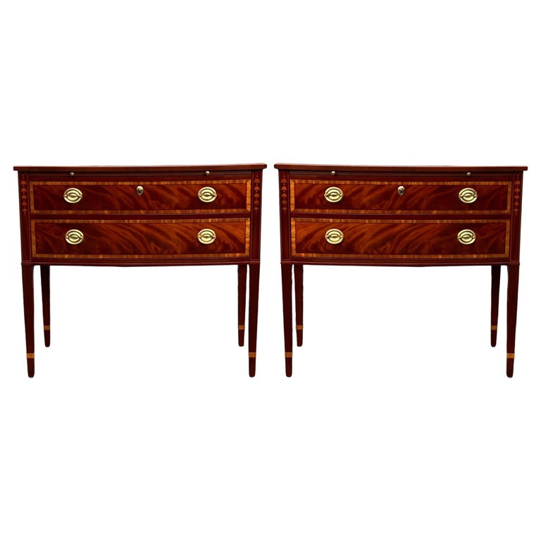 Baker Furniture Historic Charleston Flame Mahogany Huntboard ...