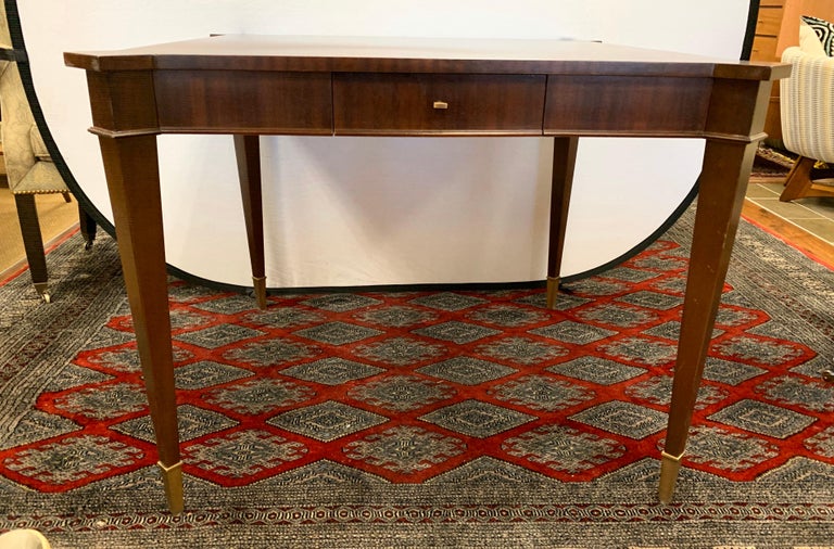 Baker Furniture Mahogany Game Table at 1stDibs | baker game table