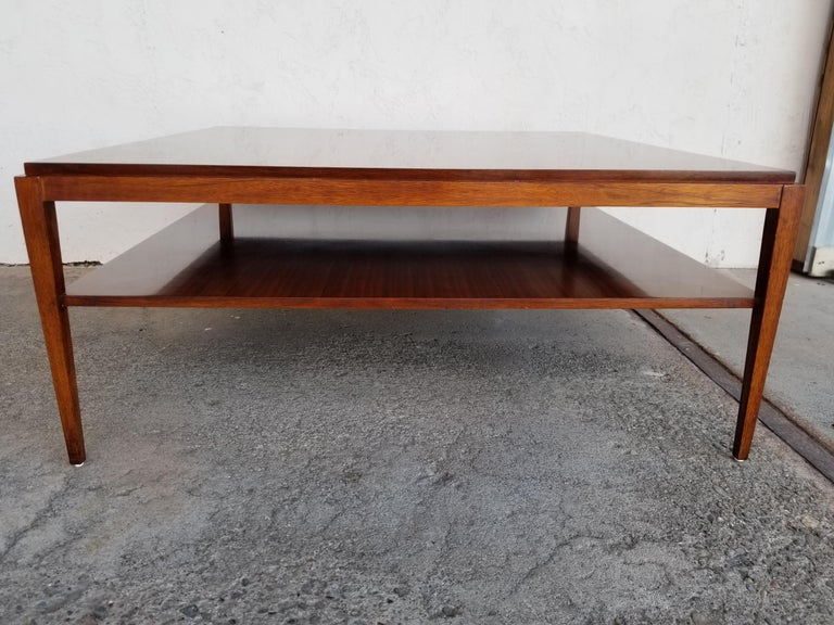Baker Furniture Square Coffee Table at 1stDibs