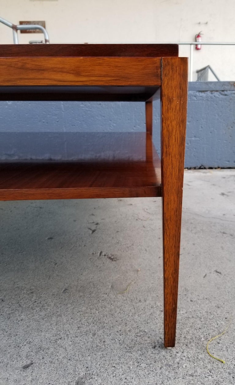 Baker Furniture Square Coffee Table at 1stDibs