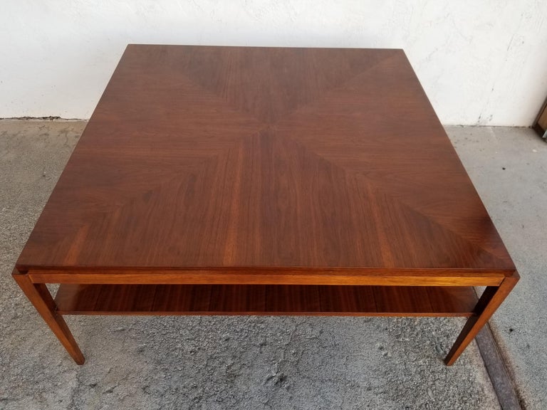Baker Furniture Square Coffee Table at 1stDibs