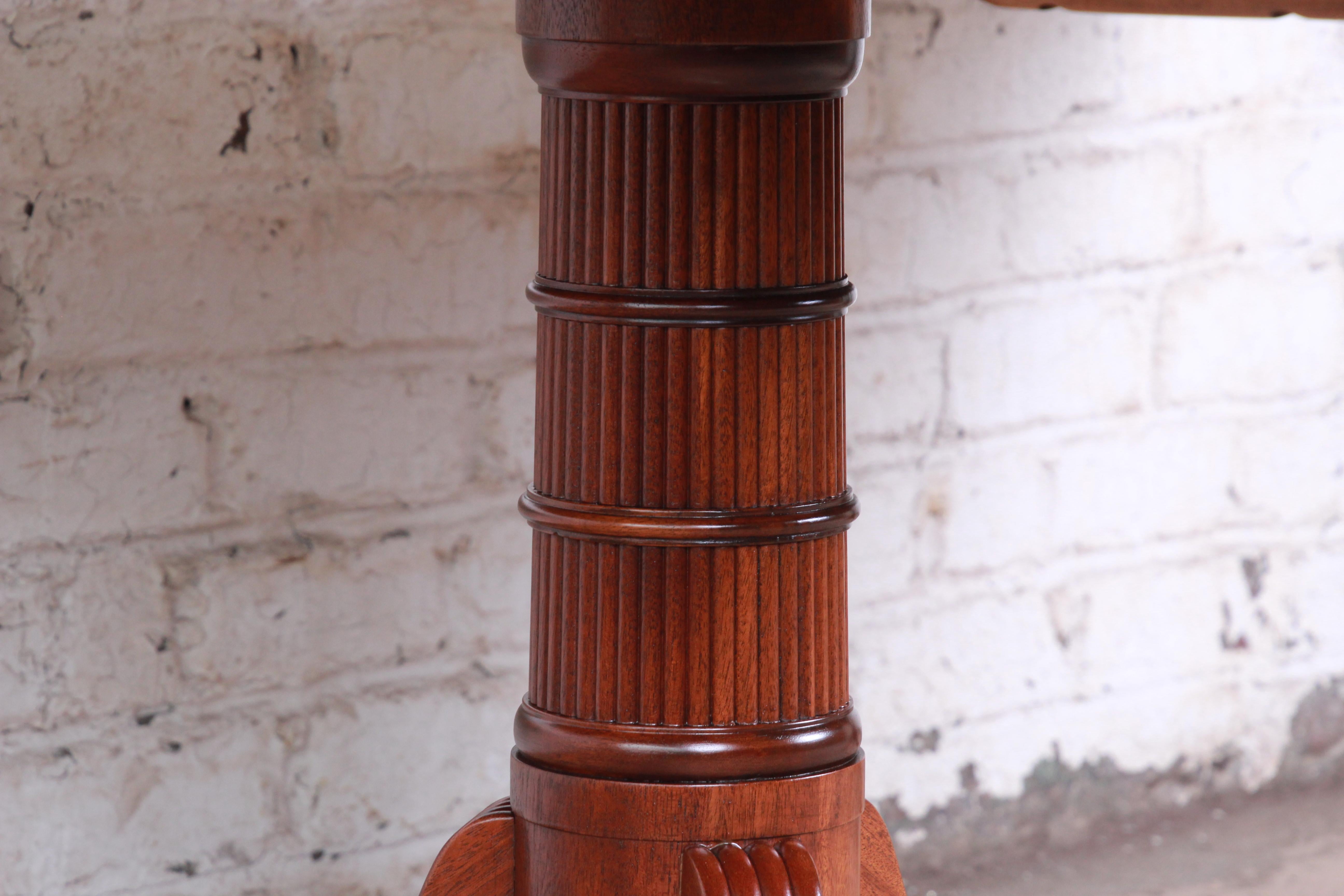 Baker Furniture Stately Homes Georgian Mahogany Dining Table, Newly ...